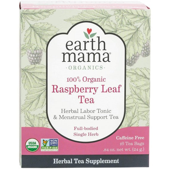 Raspberry Leaf Tea by Earth Mama – Everything Baby Qatar